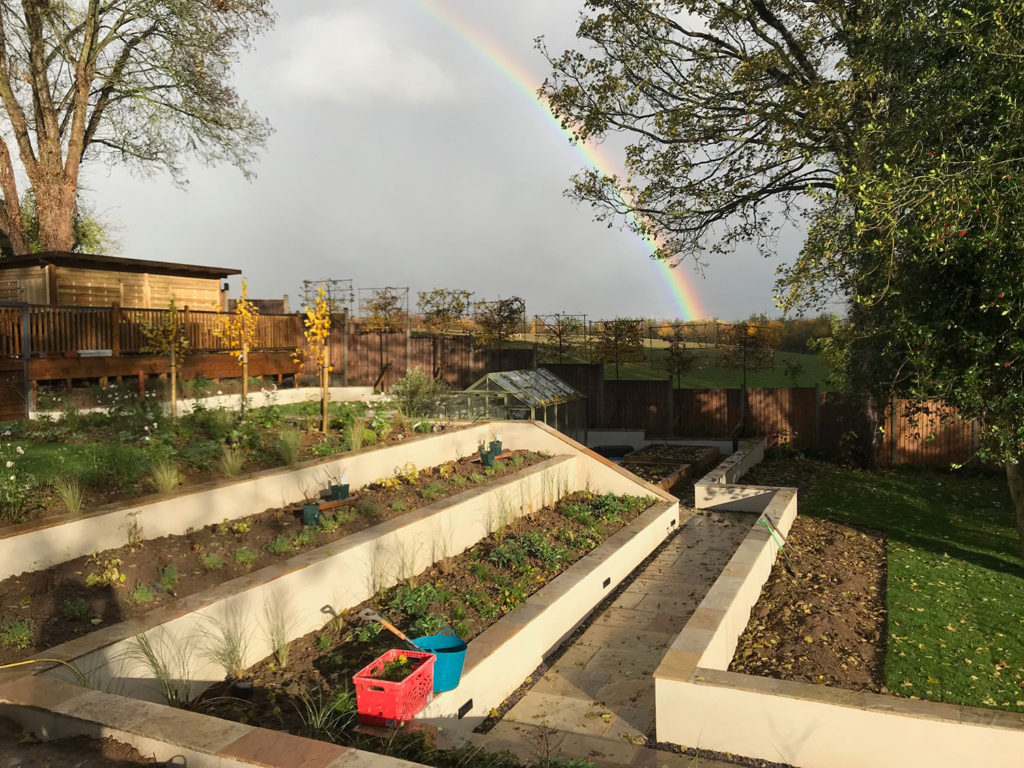 Multi Level Large Garden - Soo Spector Garden Design Rutland