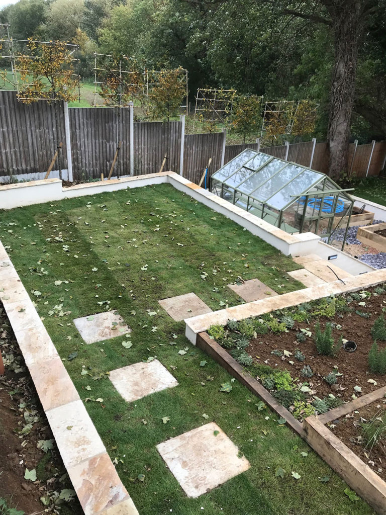 Multi Level Large Garden - Soo Spector Garden Design Rutland